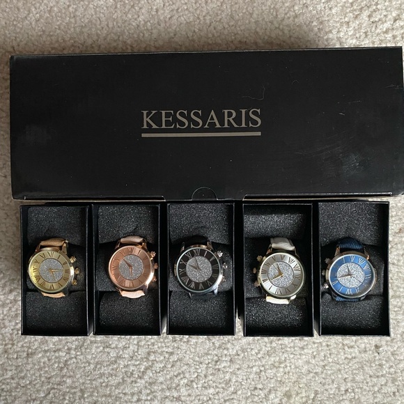 Kessaris | Jewelry | New Kessaris 5 Piece Watch Set | Poshmark